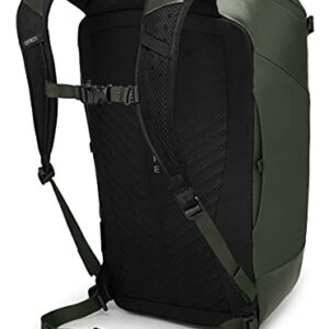 Osprey Transporter Small Zip Top Laptop Backpack, Haybale Green