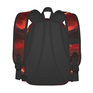 Anime Berserk Backpack 3d Anime Bookbag Large Capacity Laptop Backpacks Lightweight School Bag For College Students Travel Girls Boys