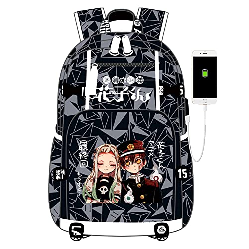 ISaikoy Toilet Bound Hanako kun Backpack Bookbag Daypack School Bag Shoulder Bag Style22