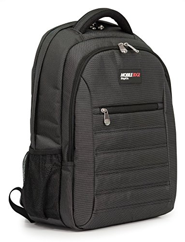 Mobile Edge Charcoal SmartPack 16 Inch Laptop Backpack with Separate Padded Tablet Pocket, Lightweight Design for Men, Women, Students MEBPSP5