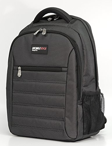 Mobile Edge Charcoal SmartPack 16 Inch Laptop Backpack with Separate Padded Tablet Pocket, Lightweight Design for Men, Women, Students MEBPSP5