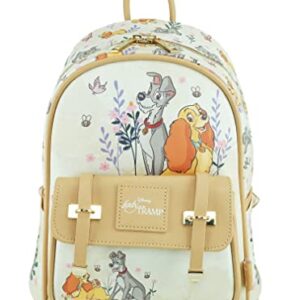 Disney Lady and the Tramp Wondapop 11 Inch Vegan Leather Mini Backpack