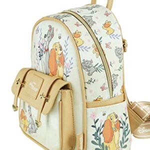 Disney Lady and the Tramp Wondapop 11 Inch Vegan Leather Mini Backpack