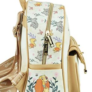 Disney Lady and the Tramp Wondapop 11 Inch Vegan Leather Mini Backpack