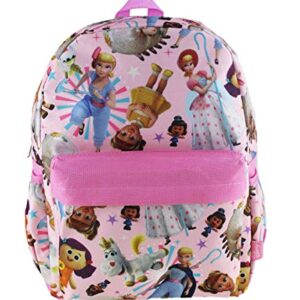 Toy Story 4-16 inch All Over Print Deluxe Backpack With Laptop Compartment