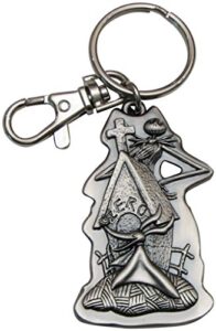 nightmare before christmas disney pewter keychain