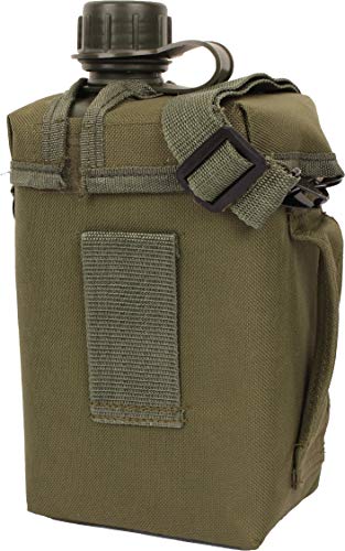 Mil-Tec 2 Litre Patrol Canteen with Cover and Strap (Olive)