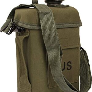 Mil-Tec 2 Litre Patrol Canteen with Cover and Strap (Olive)