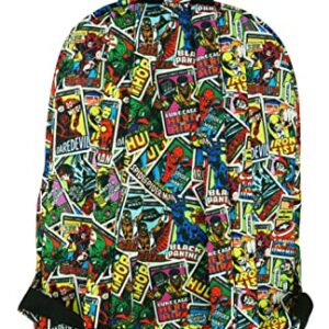 KBNL Marvel Deluxe All Over Print Backpack - 64965, Multicolor