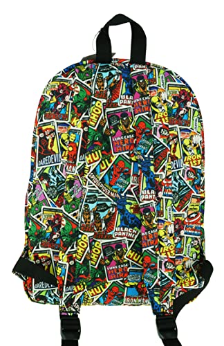 KBNL Marvel Deluxe All Over Print Backpack - 64965, Multicolor