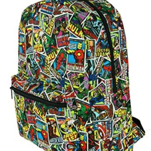 KBNL Marvel Deluxe All Over Print Backpack - 64965, Multicolor