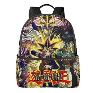 unisex school backpack bags 3d print yu_gi_oh funny hiking laptop travel daypacks