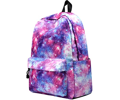 JIANLINST Backpack for Girls Teen Lightweight School Laptop Backpacks Bookbags for School College Student Pink-Blue