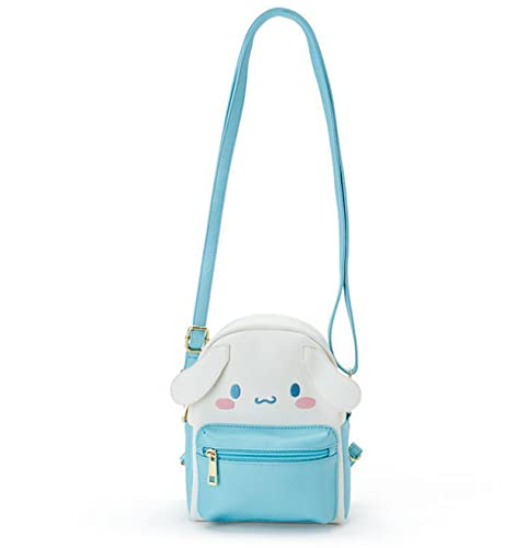 AIFOTY Anime Cute Cartoon Backpack Pu Schoolbag Mini Backpack Cartoon Purse Shoulder Bag (Blue)