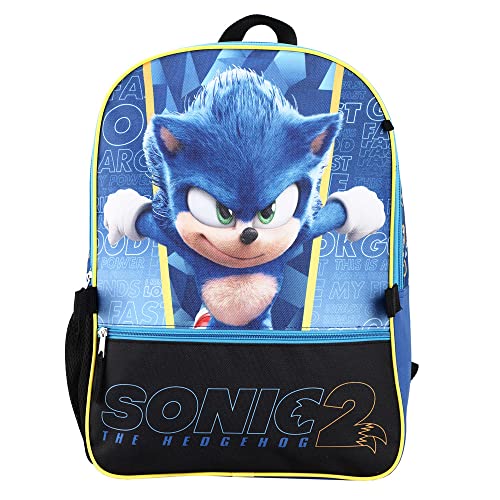 Sonic the Hedgehog 5-Piece Backpack Set