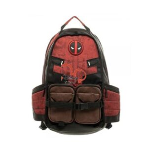 In natural School Bags Casual Outdoor Laptop School Bag Disney Cartoon Print Avengers Deadpool Batman Captain America Backpack School Bags, Pencil Cases & Sets (Color : Blue)