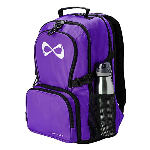 Purple Classic Backpack - White Logo