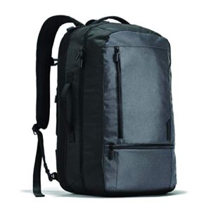 ebags luxon travel backpack (black)