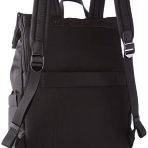 Mandarina Duck Unisex's Backpack Daypack, Black, Warrior