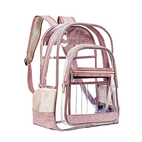 Okngr Heavy Duty Clear Backpack See Through Transparent Backpack