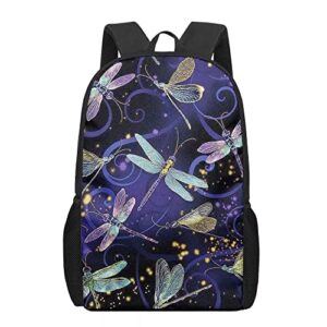 cute dragonfly print pretty funny cute travel backpacks rucksack casual backpack daypack for men women