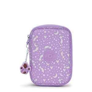 kipling 100 pens printed case galaxy metallic