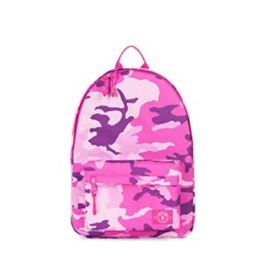 Parkland Vintage Backpack, Woodland Camo Pink