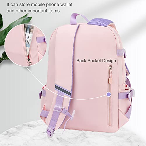 Xueanan Kawaii Bunny Backpack, Bunny Backpack For Girls(Pink, S (Suitable for 3-10 years old))