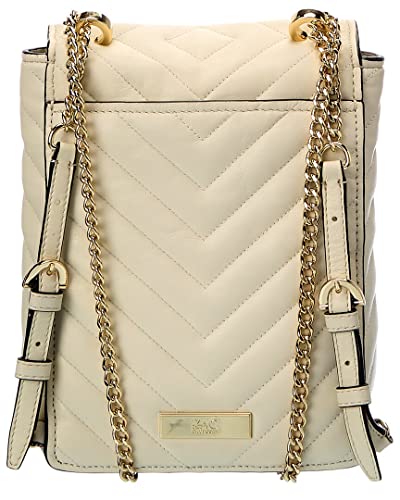 ZAC Zac Posen Women's Soft Earthette Convertible Backpack, Swan, One Size