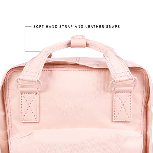 Doughnut Macaroon Nature Pale Series 16L Travel School Ladies College Girls Lightweight Commuter Casual Daypacks Bag Backpack (Soft Sunrise)