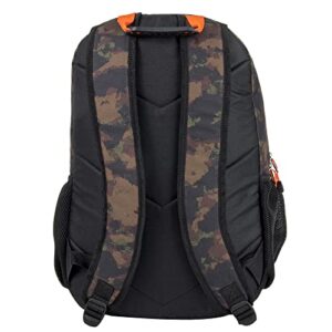 Skateboard Laptop Backpacks for School, Travel, and Work – Multipocket Skater Backpacks with Straps (Camo)