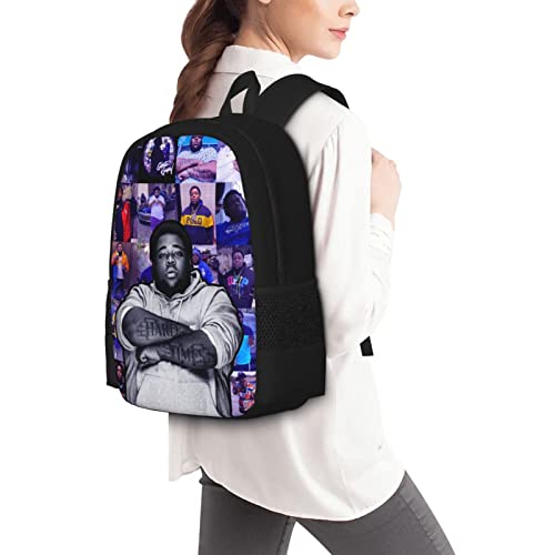 Rod Wave Backpack Student Bookbag Laptop Daypack For School Men Women Casual Travel