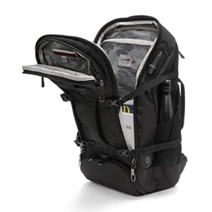 Pacsafe Venturesafe EXP35 Anti Theft Travel Backpack, Black