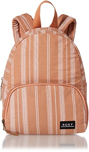 Roxy Women's Always Core Canvas Backpack, Toasted Nut Bico Stripe, 1SZ