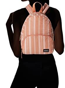 Roxy Women's Always Core Canvas Backpack, Toasted Nut Bico Stripe, 1SZ