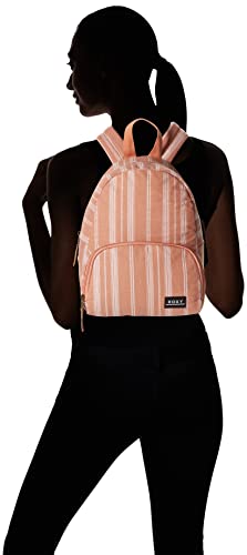 Roxy Women's Always Core Canvas Backpack, Toasted Nut Bico Stripe, 1SZ