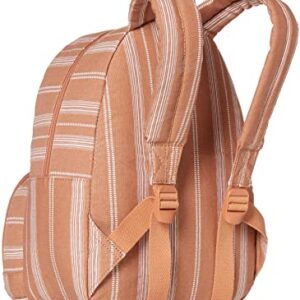 Roxy Women's Always Core Canvas Backpack, Toasted Nut Bico Stripe, 1SZ