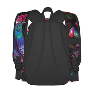 Trippy Mushroom Backpack 3d Anime Bookbag Large Capacity Laptop Backpacks Lightweight School Bag For College Students Travel Girls Boys