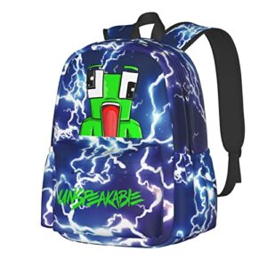 unisex school bag game bookbag laptop backpack teen girls boys 3d printed daypack travel computer bags