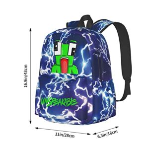 Unisex School Bag Game Bookbag Laptop Backpack Teen Girls Boys 3d Printed Daypack Travel Computer Bags