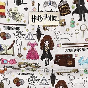 Harry Potter Hogwarts Chibi Characters & Icons All Over Print White Mini Backpack