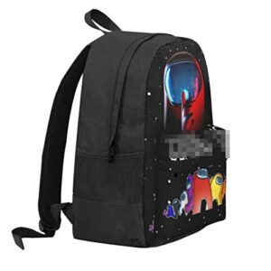 cartoon pattern book bag for men women game backpack cartoon handbag laptop backpacks computer bag gift men women durable black