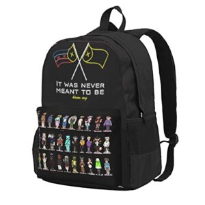 backpack drea-m l’manberg sm-p basketball bag daily christmas gifts for adult women men boys girls for work anime mini laptop travel hiking backpack black