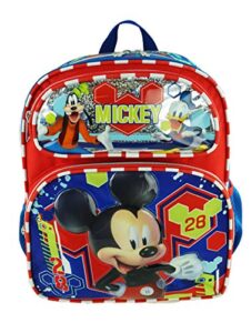 mickey mouse 12″ toddler size backpack – m28 – a19596