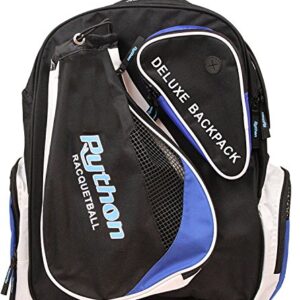 Python Deluxe"Backpack" Racquetball Bag (Black/Blue)