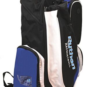 Python Deluxe"Backpack" Racquetball Bag (Black/Blue)