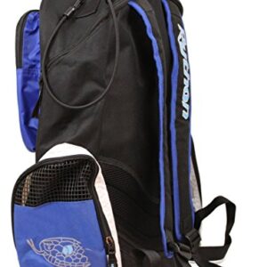 Python Deluxe"Backpack" Racquetball Bag (Black/Blue)