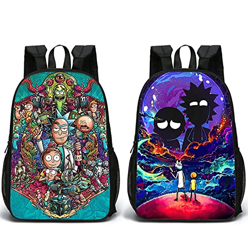 Anime Backpack Large Capacity Premium Durable Bookbag Casual Lightweight Travel Bag for Anime Fans