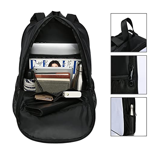 Anime Backpack Large Capacity Premium Durable Bookbag Casual Lightweight Travel Bag for Anime Fans