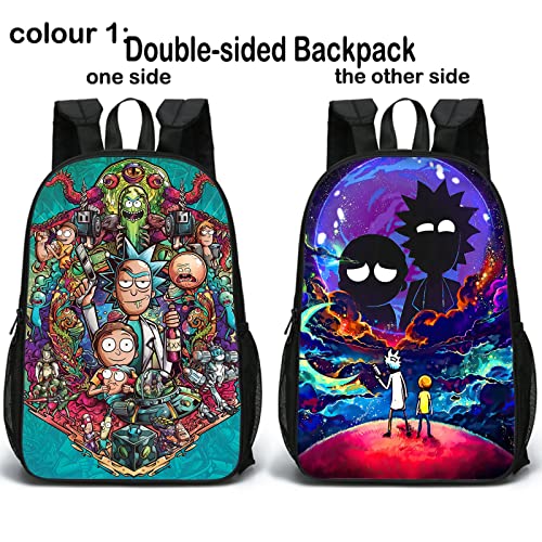 Anime Backpack Large Capacity Premium Durable Bookbag Casual Lightweight Travel Bag for Anime Fans